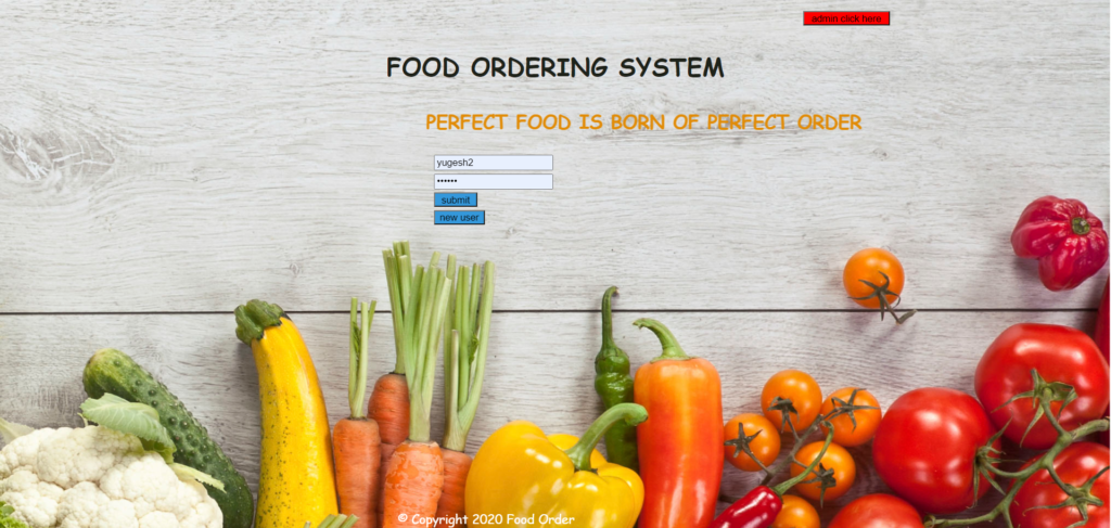 Online Food Ordering Project JAVA JSP MySQL | Projectworlds Store