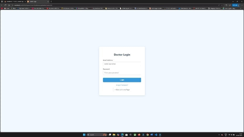 Doctor Appointment Booking System Project in PHP | Projectworlds Store
